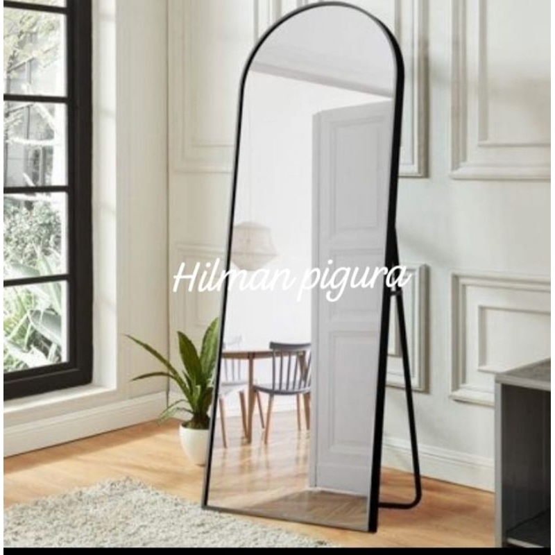 Jual KACA CERMIN STANDING MIRROR OVAL / CERMIN AESTHETIC FULL BODY ...