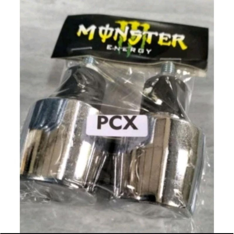 Jual Jalu stang / Bandulan stang PCX jumbo full besi chrome universal ...