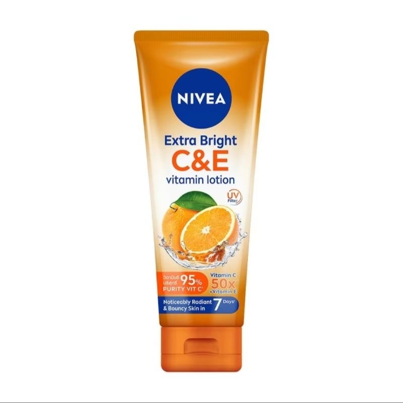 Jual Nivea extra bright C&E vitamin lotion 180ml | Shopee Indonesia