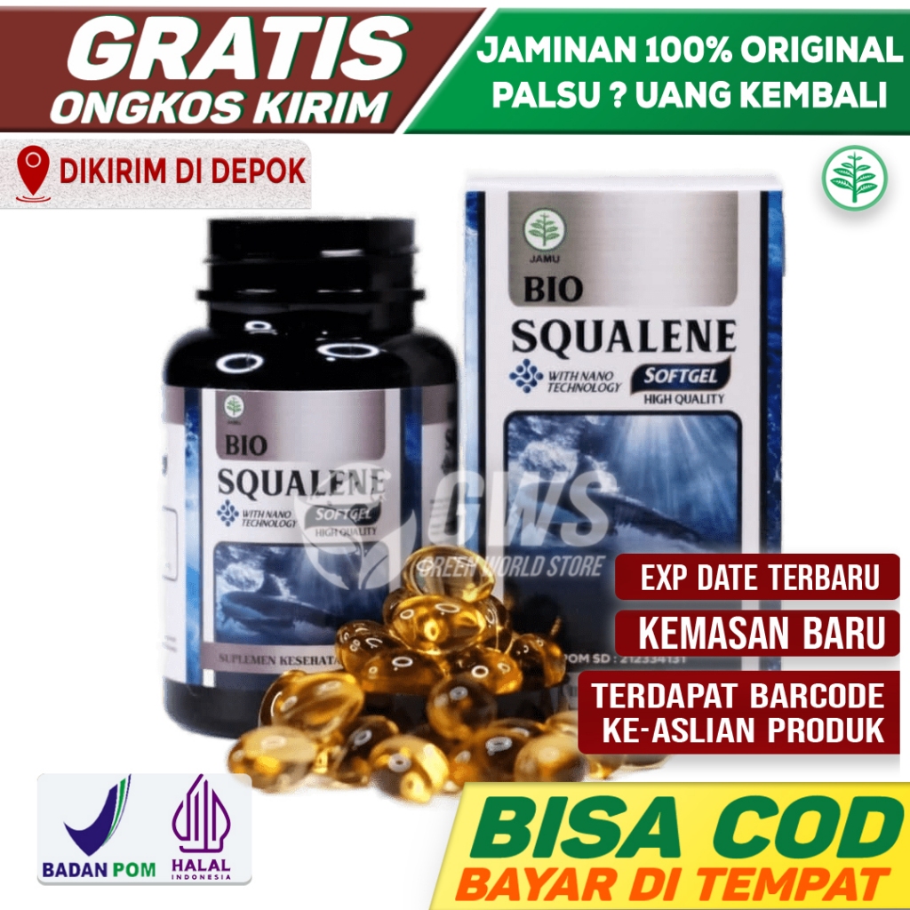 Jual BIO SQUALENE PREMIUM ORIGINAL - MINYAK HATI IKAN HIU - SKUALEN OIL ...