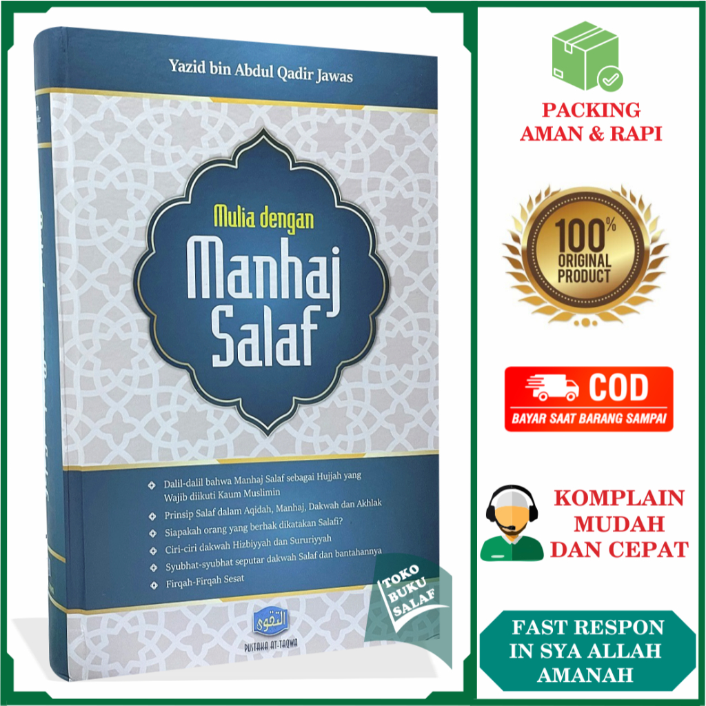 Jual Mulia Dengan Manhaj Salaf ORIGINAL Syaikh Yazid bin Abdul Qadir Jawas Prinsip Aqidah Manhaj ...