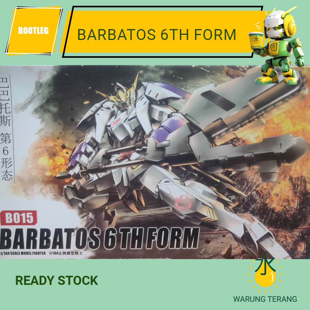 Jual BARBATOS 6th B015 fightergandum barbatos 6th form bootleg | Shopee Indonesia