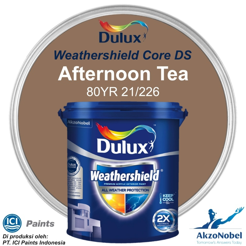 Jual CAT DULUX WEATHERSHIELD 2.5 LT - AFTERNOON TEA 80YR 21/226 ...