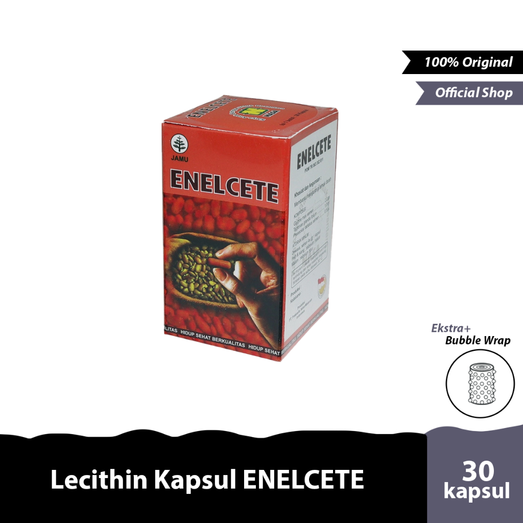 Jual Enelcete / Lecithin kapsul Original Nasa Sebagai antioksidan dalam ...