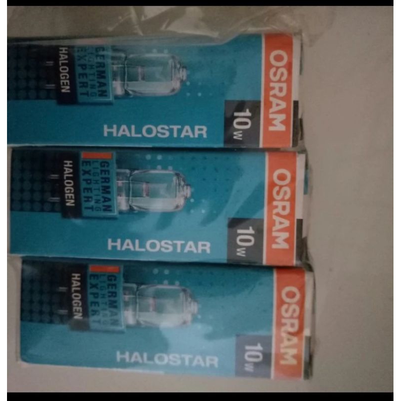 Jual lampu hologen kacang holostar 64415 6V 10W OSRAM | Shopee Indonesia