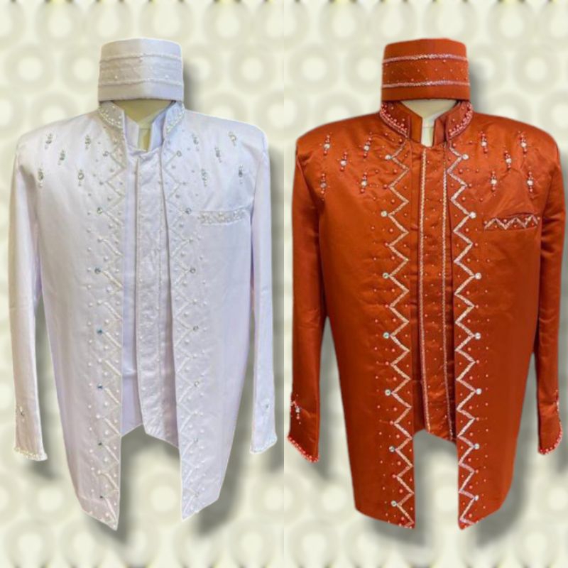 Jual Beskap Pengantin / Baju Pengantin Pria / Basofi Pengantin Pria ...