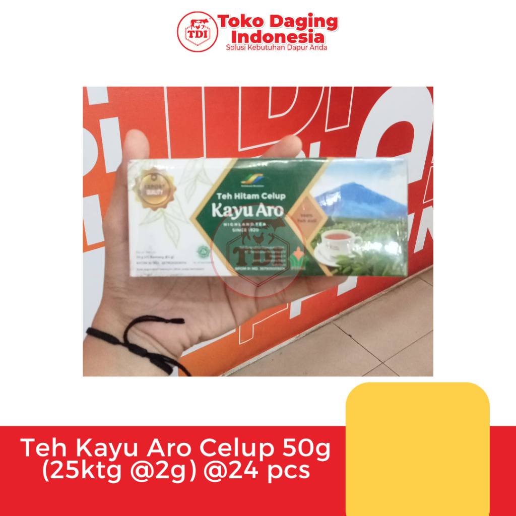 Jual Teh Kayu Aro Celup 50g (25ktg @2g) @24 pcs | Shopee Indonesia