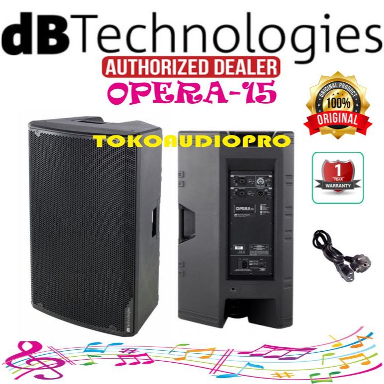 Jual Speaker dB Technologies Opera 15 15 Active PA Speaker Aktif ...