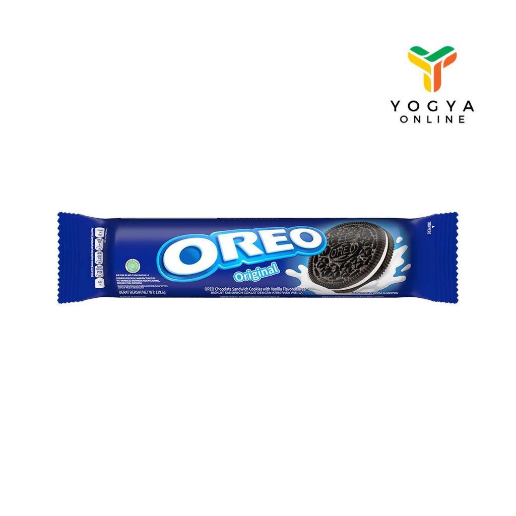 Jual Biskuit Oreo Varian Rasa Original 110.4 Gram | Shopee Indonesia