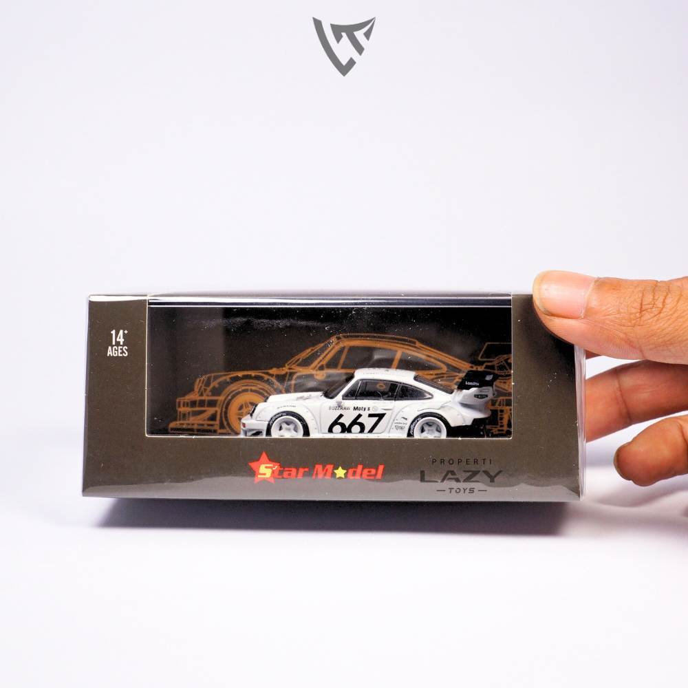 Jual Porsche RWB 930 Coastcycles by Star Model White Color Diecast ...