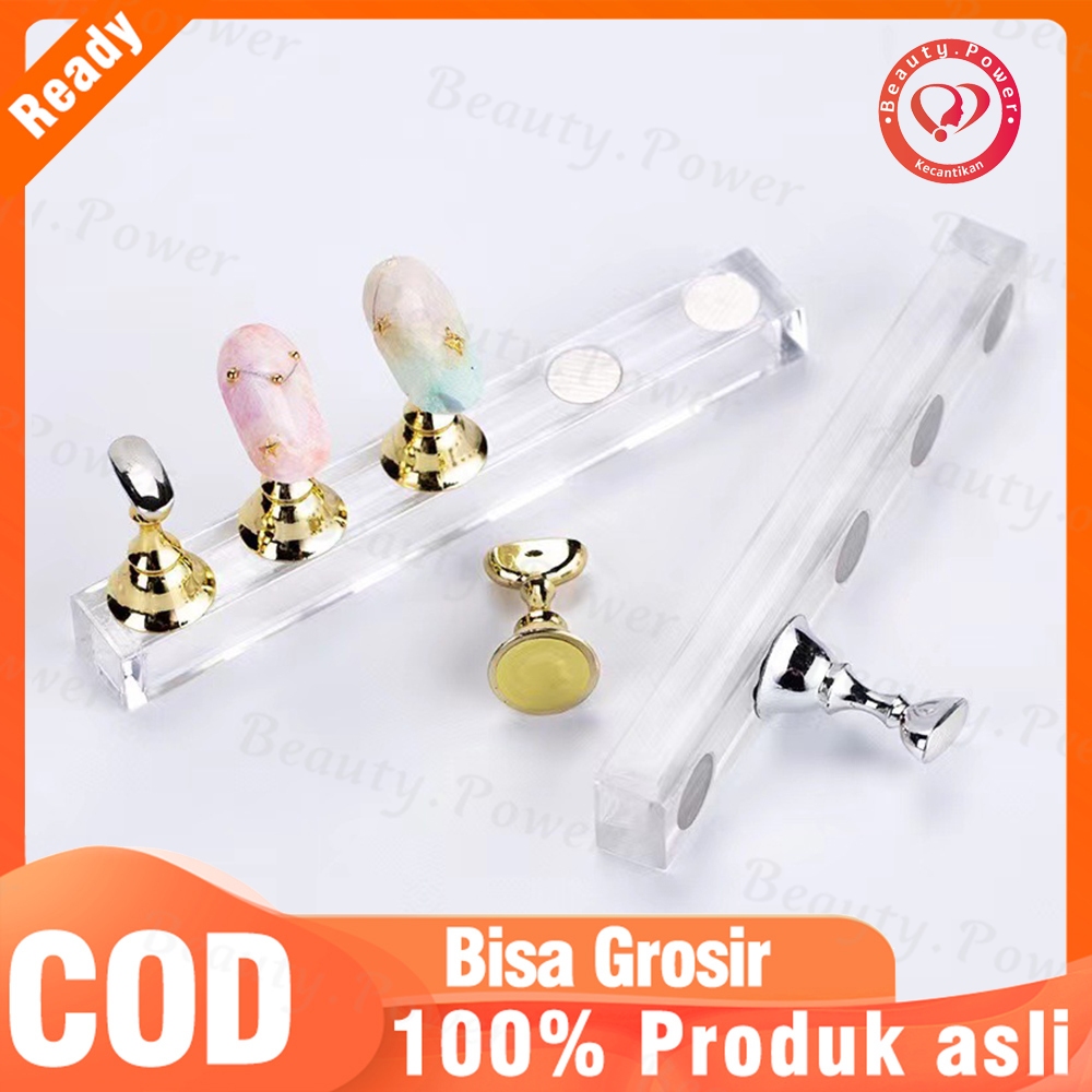 Jual Stand Display Kuku Palsu Magnetik Untuk Latihan Nail Art / Stand ...