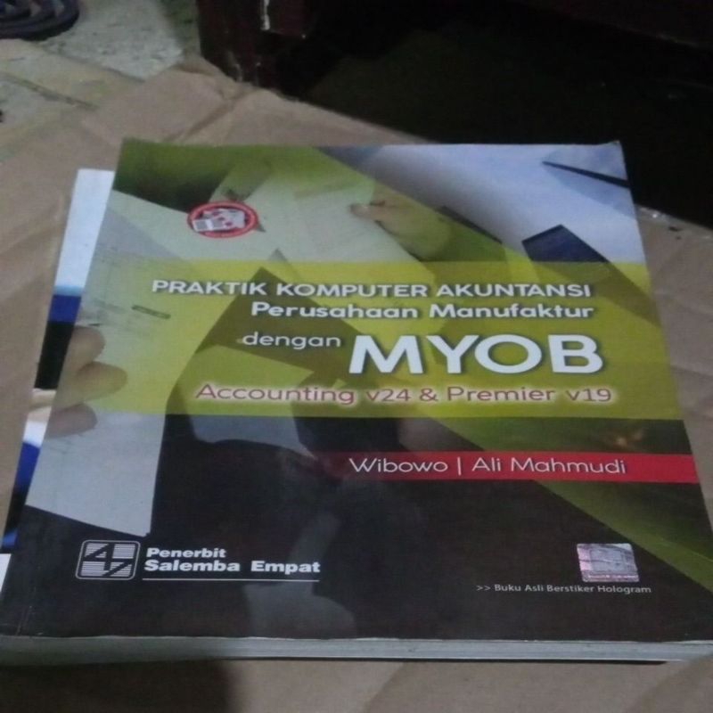 Jual buku praktik komputer akuntansi perusahaan manufaktur dengan myob | Shopee Indonesia
