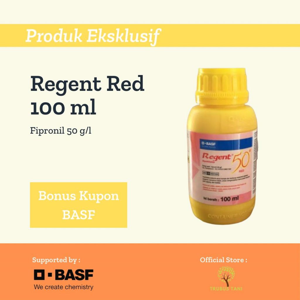 Jual Insektisida + ZPT Regent 50 RED SC 100ml//BASF | Shopee Indonesia