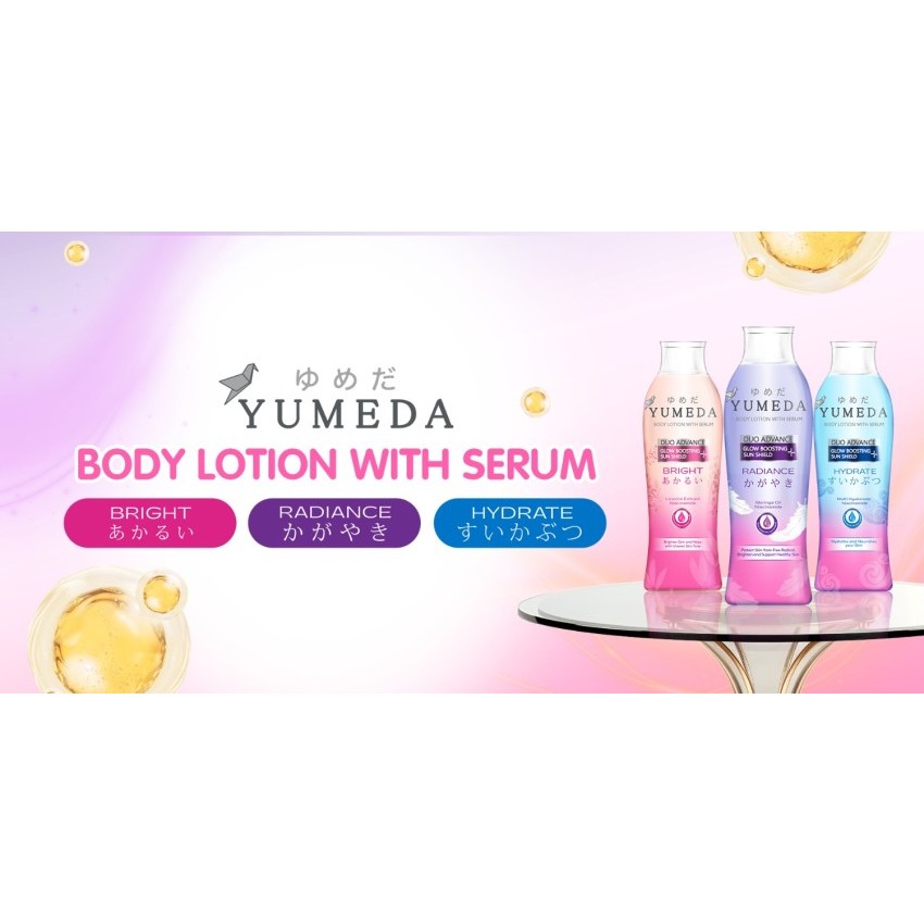 Jual Yumeda Body Serum Lotion 180 ML | Shopee Indonesia