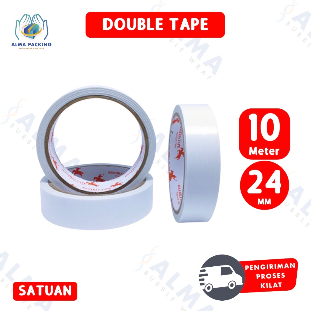 Jual Lakban OPP Tape / Isolasi Double Tape 24mm x 10 meter | Shopee ...