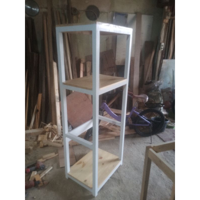Jual meja galon megicom 2 hambalan bisa custom ukuran | Shopee Indonesia