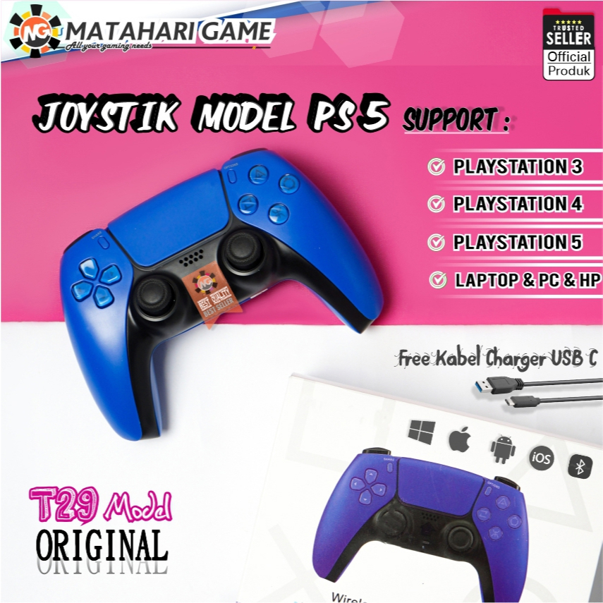 Jual New Stick Stik PS-4 Model PS-5 Support PS-4 | PS-5 |PC |HP | Shopee Indonesia