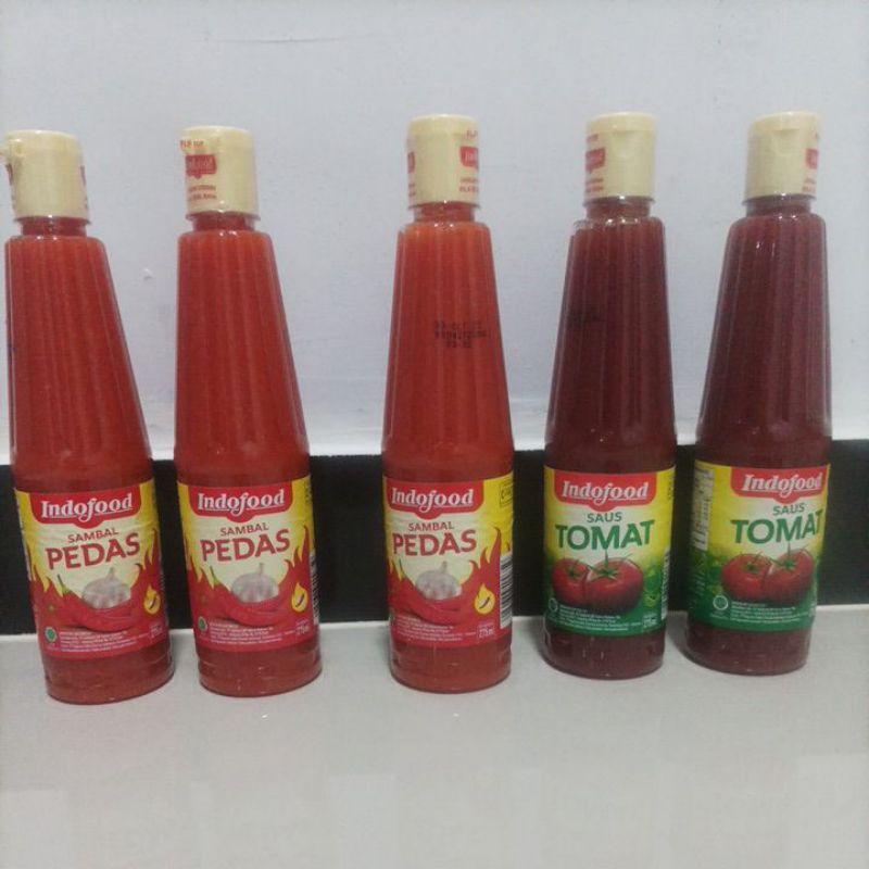 Jual INDOFOOD SAOS TOMAT / INDOFOOD SAOS SAMBAL 275 ML | Shopee Indonesia