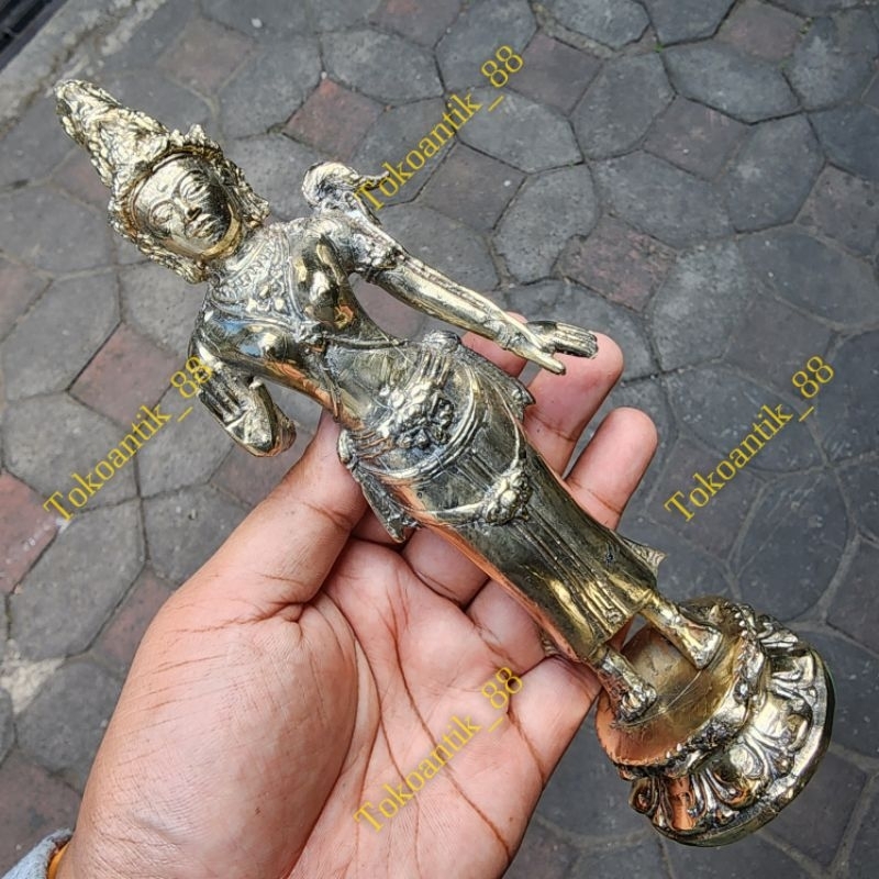 Jual PATUNG DEWI SRI DEWI KEMAKMURAN DEWI PADI EMAS 23 CM GOLEK KENCANA ...