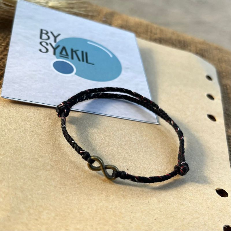 Jual By.Syakil • gelang infinity bracelet sliding part 1 • gelang ...