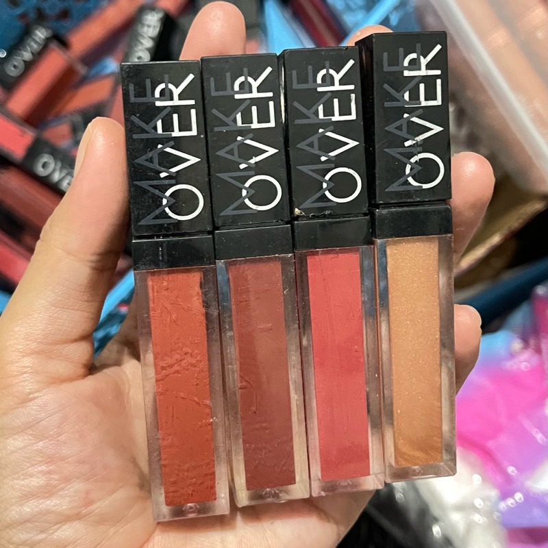 Jual MAKE OVER LIP TIN DAN LIP CREAM ORIGINAL HARGA TERJANGKAU | Shopee ...