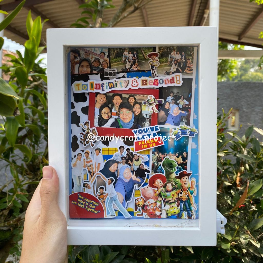 Jual Scrap frame Uk 6R | 3D Pop-Up | Custom Tema Kartun | Kartun Up ...