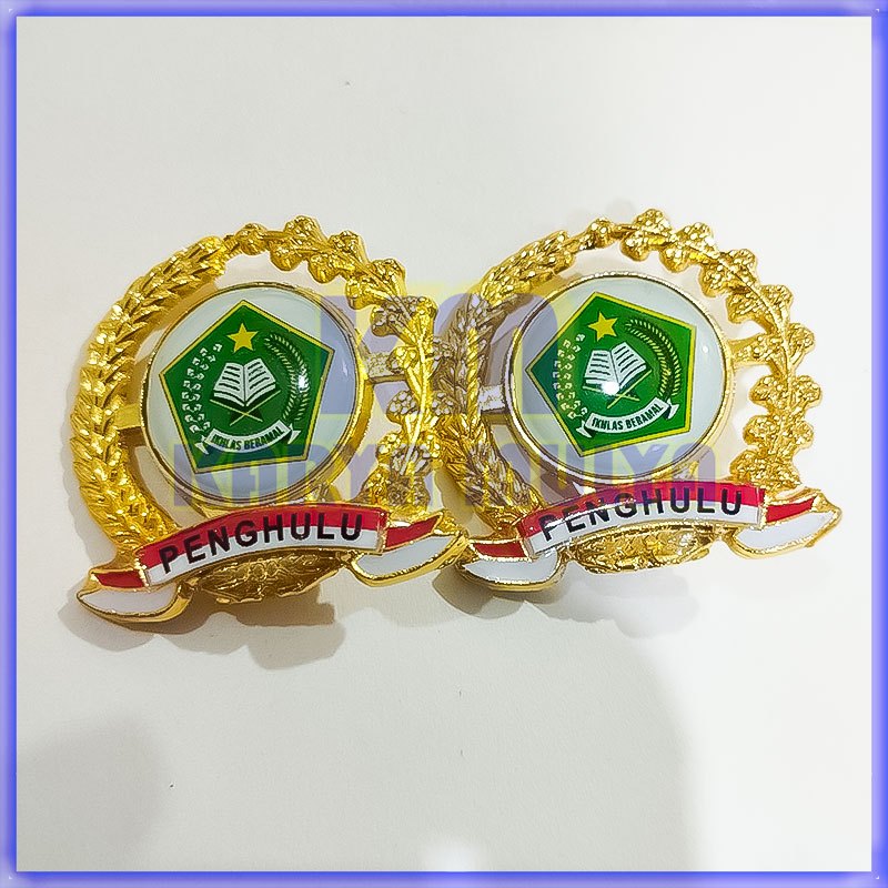 Jual Pin Bross Lencana Penghulu - Pin Logo Kemenag Penghulu - Karya ...