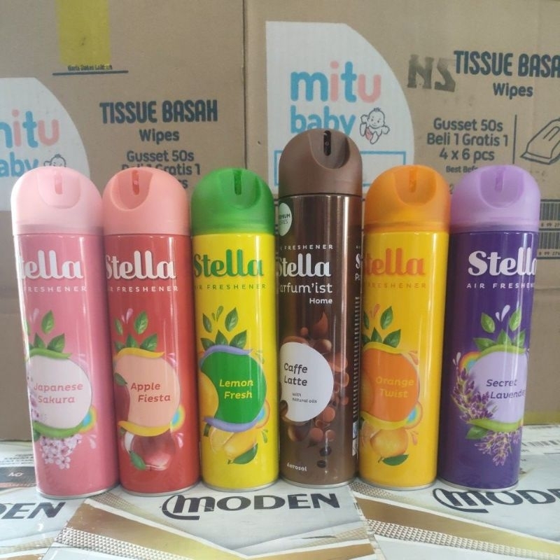 Jual Stella semprot air freshener aerosol 350ml | Shopee Indonesia