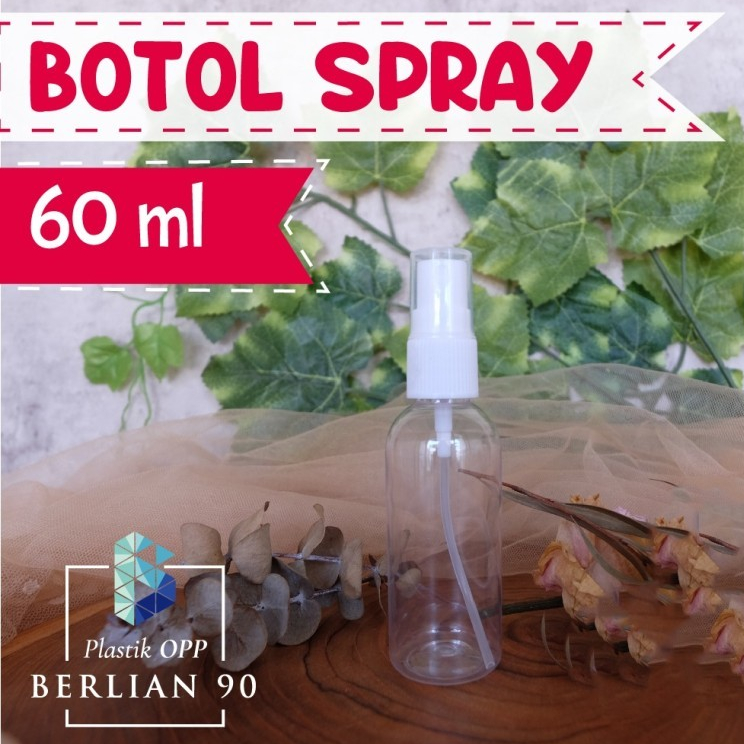 Jual Botol Spray 60 ml / Botol plastik spray / Botol parfum termurah ...