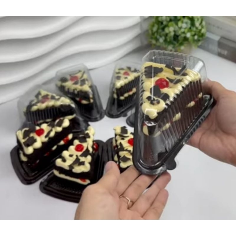 Jual 50pcs Mika Segitiga / CT Segitiga / Mika Kue Tart Potong | Shopee ...