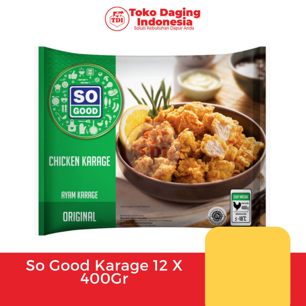 Jual So Good Karage 12 X 400Gr | Shopee Indonesia