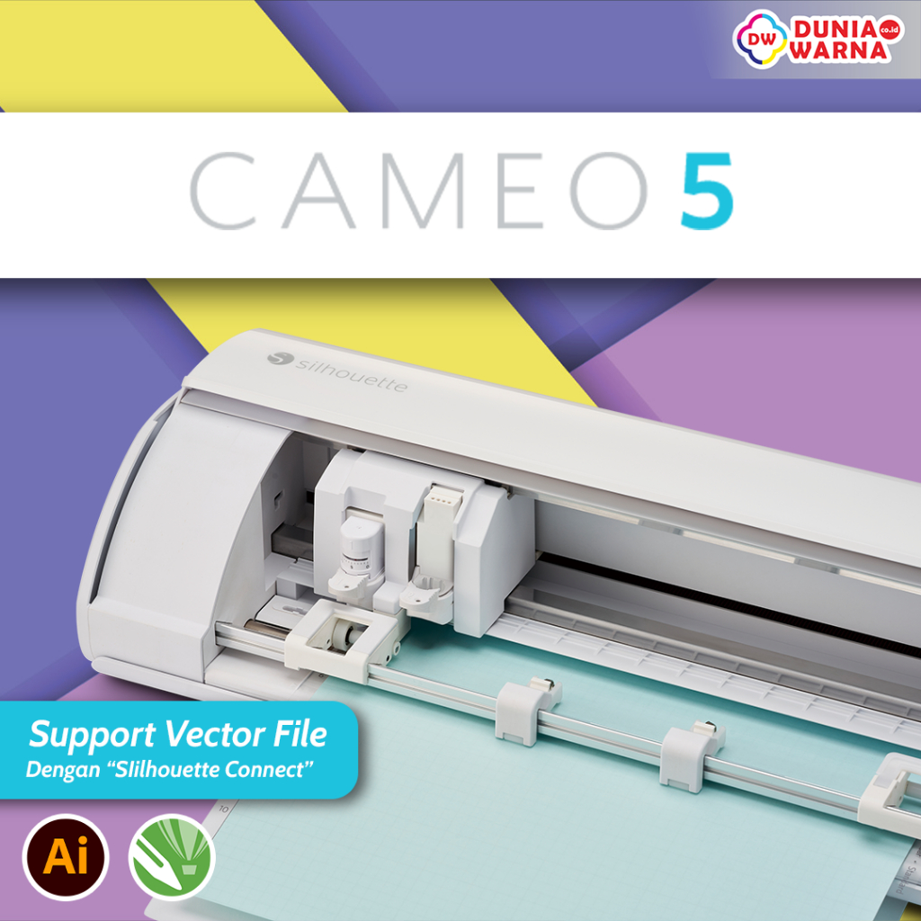 Jual Silhouette CAMEO 5 Mesin Cutting Sticker Auto Contour Plotter A3 ...