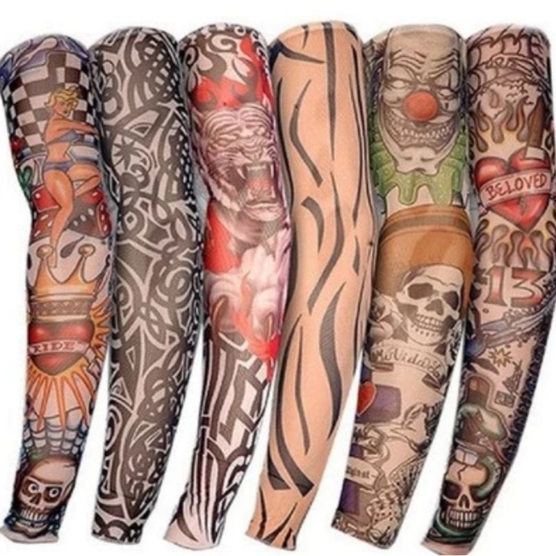 Jual Manset Tangan Tato Arm Sleeve Tatoo Tangan Pria Motor Lengan ...