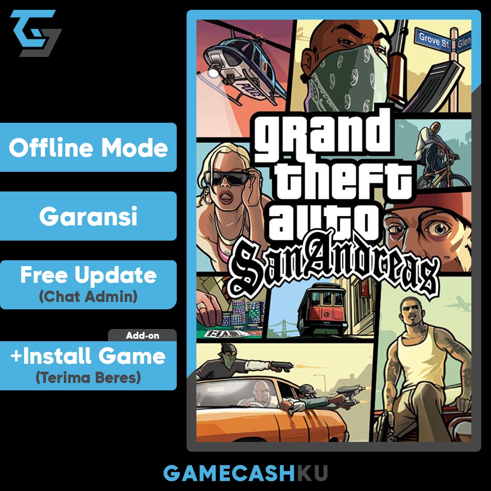Jual Grand Theft Auto San Andreas - GTA SA - PC Game | Shopee Indonesia