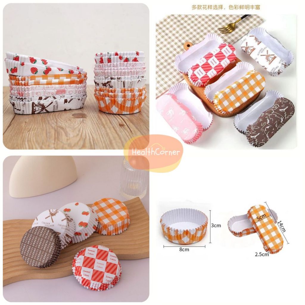 Jual Paper Cup Case Roti 10pc / Paper Cup Roti Kertas Laminating ...