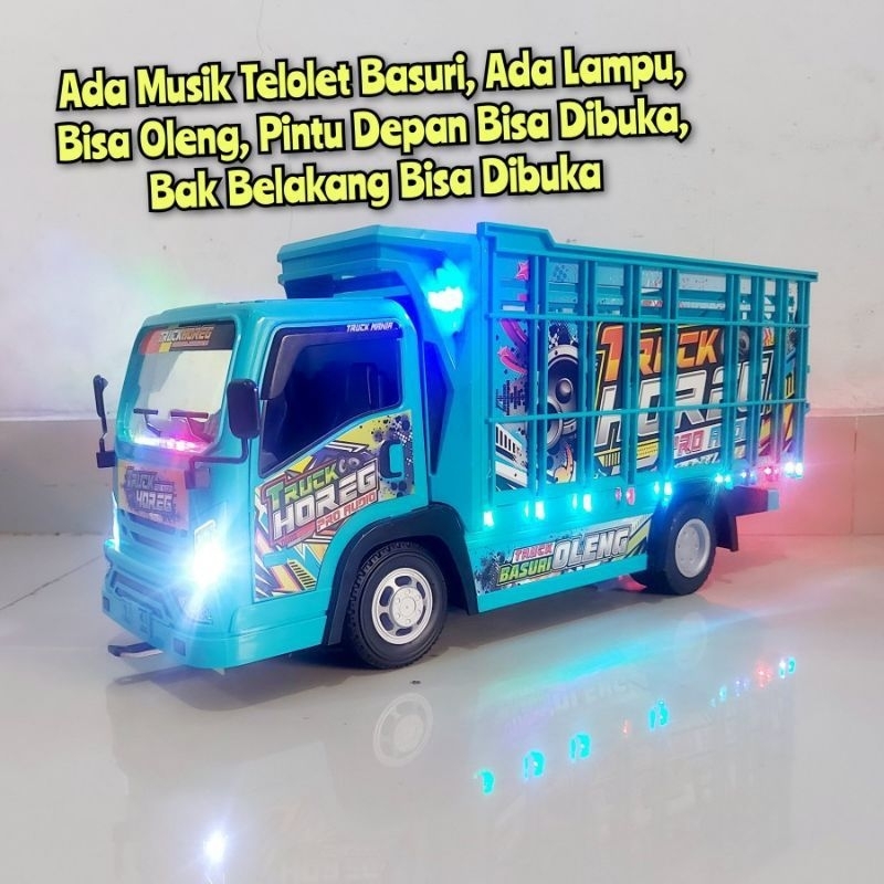 Jual MAINAN TRUK FUSO BASURI TELOLET JUMBO - MOBIL MOBILAN TRUCK OLENG ...