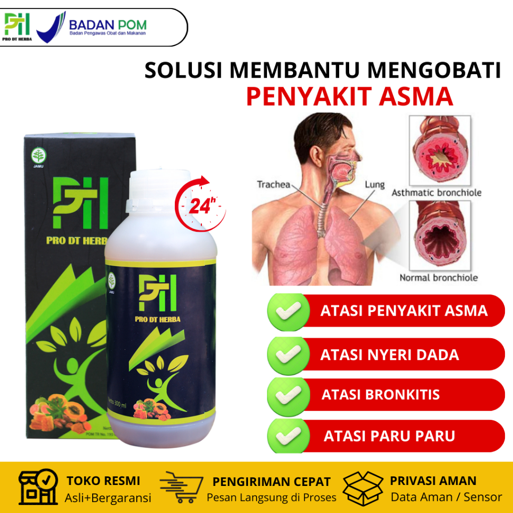 Jual Obat Asma, Batuk Asma, Sesak Nafas, Gangguan Pernapasan, Bengek ...