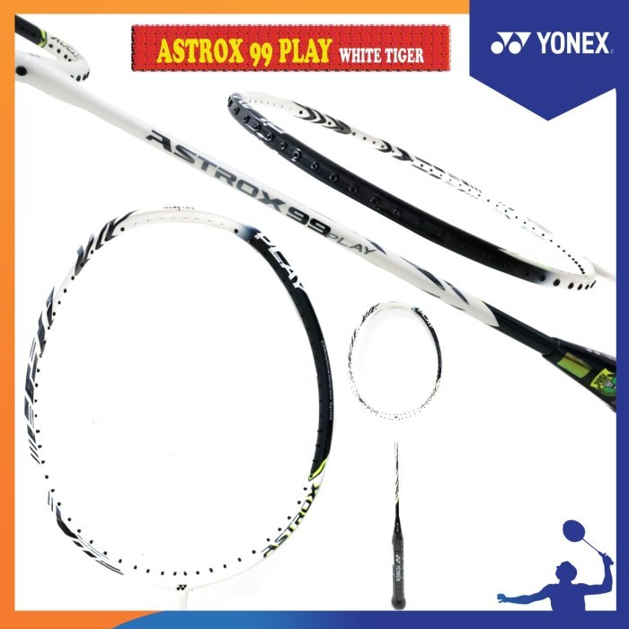 Jual New Raket Badminton Yonex Astrox 99 Play / AX 99-PL White Tiger - 4UG5 | Shopee Indonesia