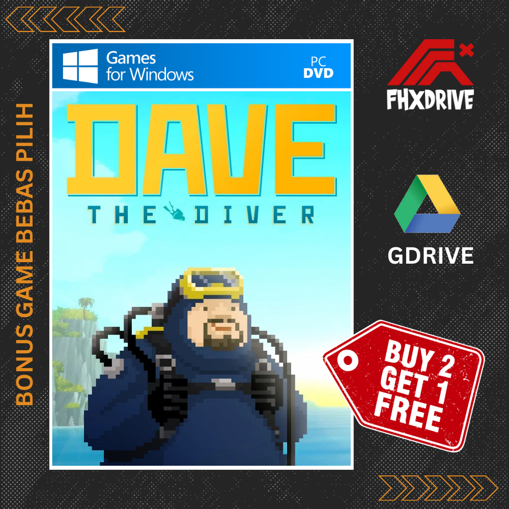 Jual DAVE THE DIVER DELUXE EDITION | GAME PC | BELI 2 GRATIS 1 | Shopee ...