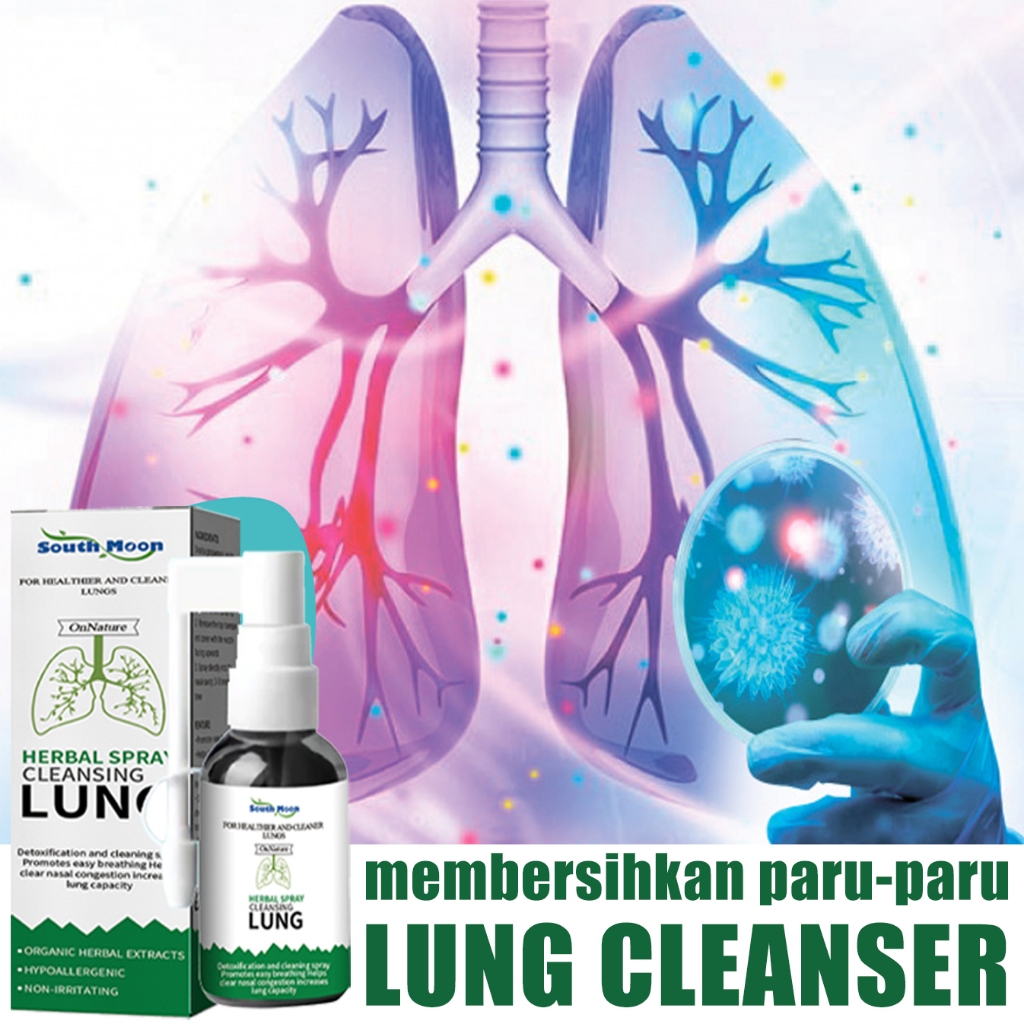 Jual semprot hidung Clear Lung Nasal Spray 20ml Perlindungan Paru-paru ...