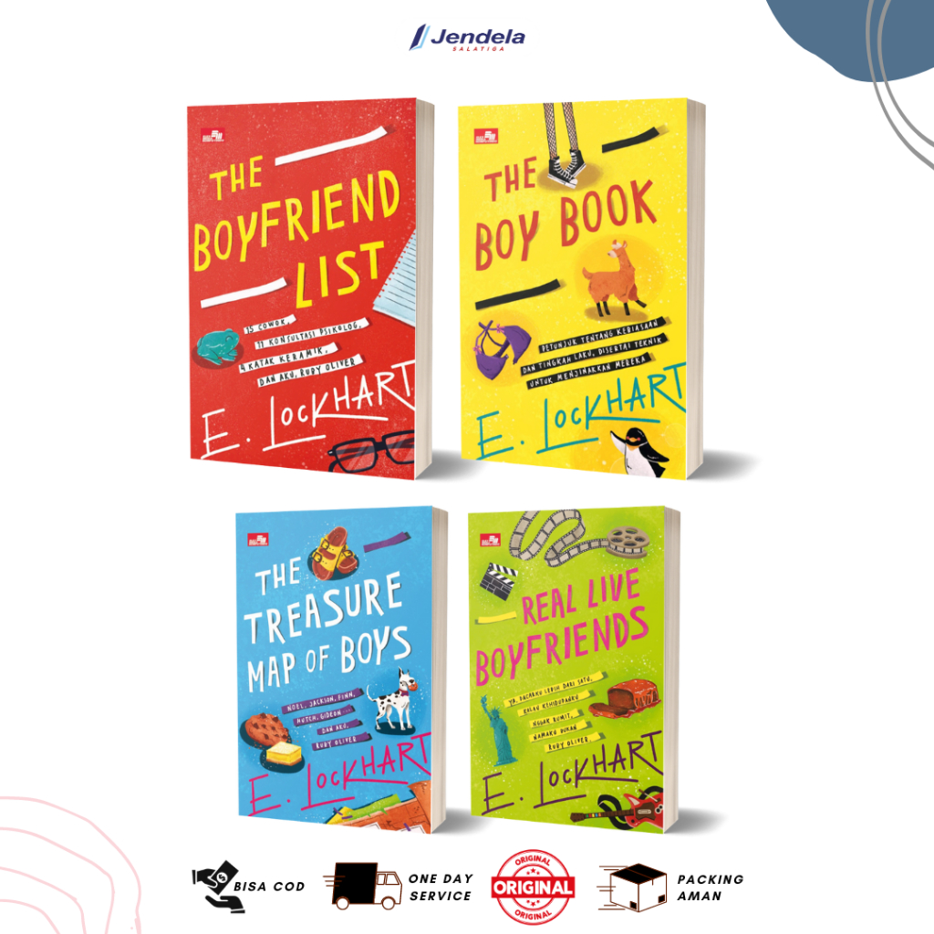 Jual Novel Remaja The Boyfriend List E Lockhart : The Boy Book ...
