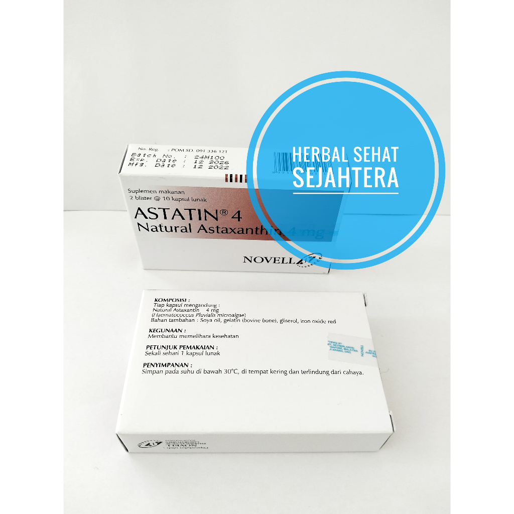 Jual ASTATIN 4 Astatin 4 astatin Kapsul Lunak - Membantu memelihara ...