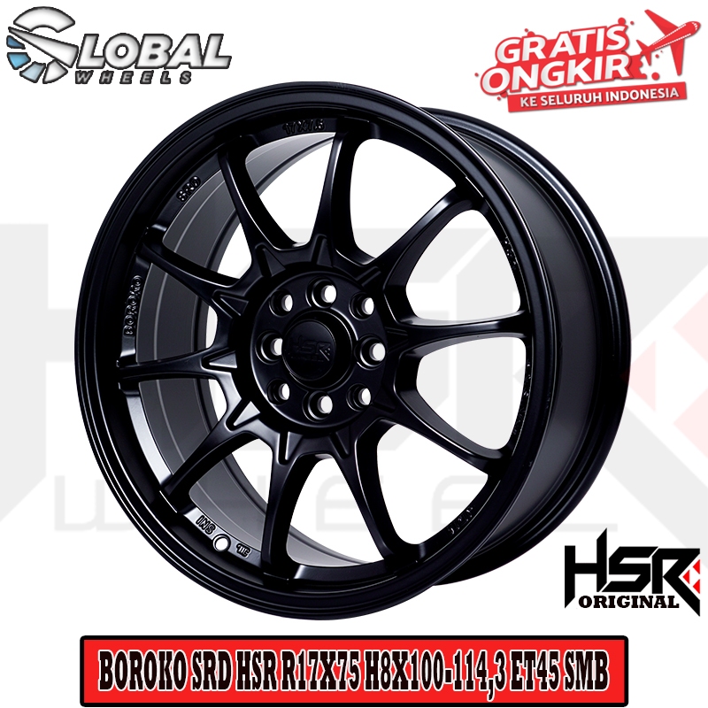 Jual Velg Mobil HSR Boroko Srd Ring 17 Buat Yaris Mobilio Jazz Kijang Vios Datsun Confero City ...