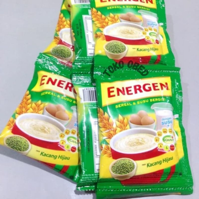 Jual Energen Kacang Hijau dan Coklat 5 Sachet 34 gr | Shopee Indonesia