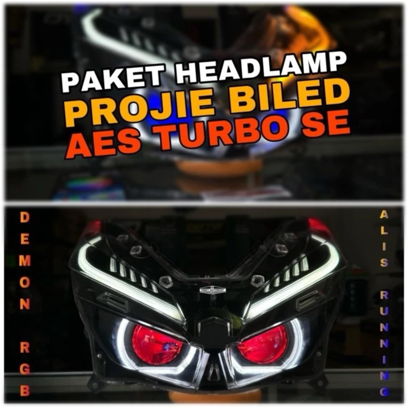Jual PAKET BILED VARIO LED NEW 125/150 2018-2023 Spek BILED AES TURBO ...