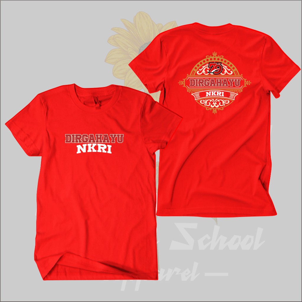 Jual Kaos HUT RI 78 Kemerdekaan Indonesia Baju Seragam Panitia Agustusan - Merdeka 17 Agustus ...