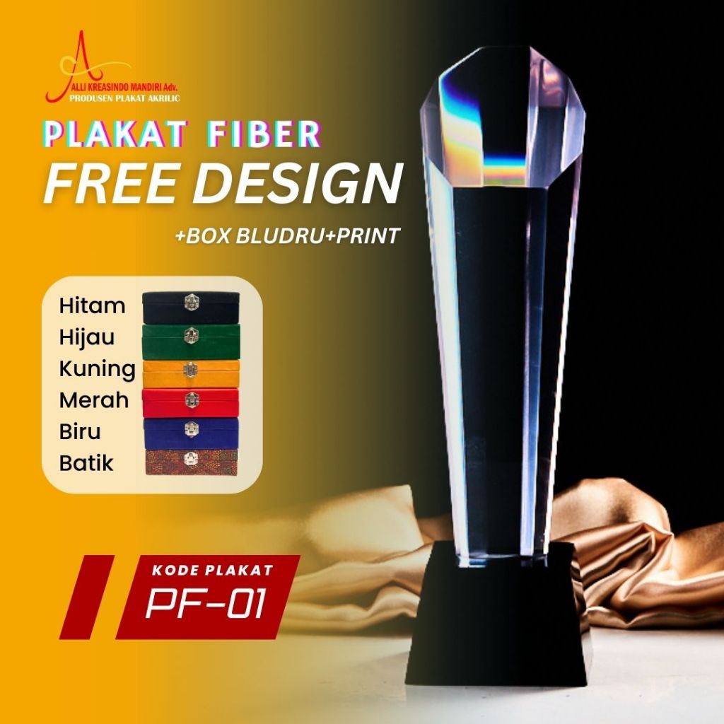 Jual (PLAKAT FIBER) PLAKAT POLOS & CUSTOM FYBERGLASS / FIBER INCLUDE ...