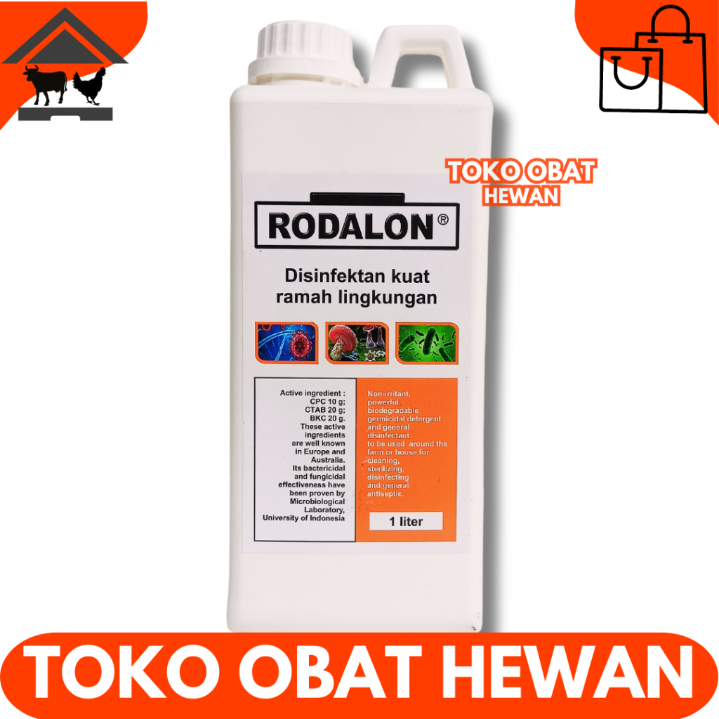 Jual RODALON 1 Liter Disinfektan Pembasmi Virus Kuman Bakteri - Like ...