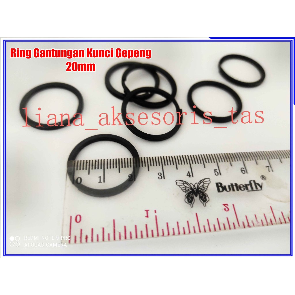 Jual RING GANTUNGAN KUNCI GEPENG Diameter dalam 20mm - POPULER | Shopee ...