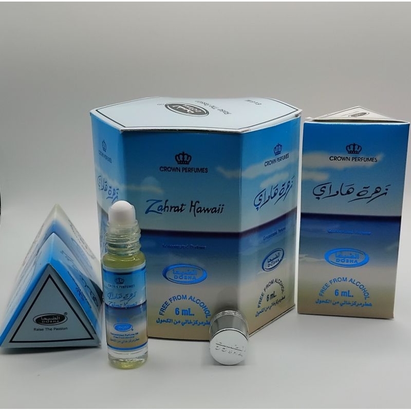 Jual Parfum Dobha 6ml Roll On Non Alkohol Aroma Zahrat Hawai 100% ...